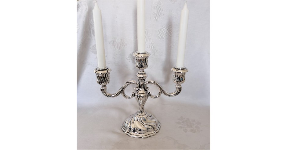 SFESNIC DIN ARGINT MASIV 830, STILUL CHIPPENDALE | arhiva Okazii.ro