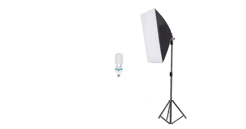 Lumina Softbox pentru Studio Foto + Suport Trepied Reglabil 80-200cm ...