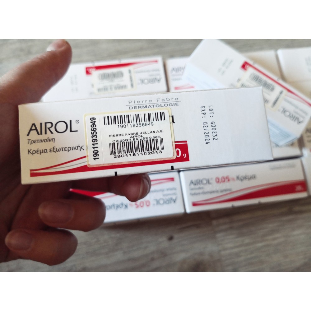 Crema Tratament AIROL 0.05% generic Retin-A Anti Acnee, Anti Rid ...