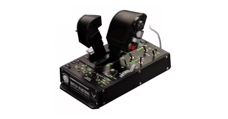 Thrustmaster Hotas Warthog Dual Throttles and Control Panel, PC ...