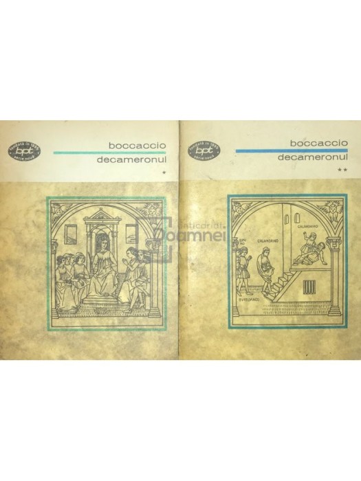 Giovanni Boccaccio - Decameronul, 2 vol. (editia 1966) | Okazii.ro