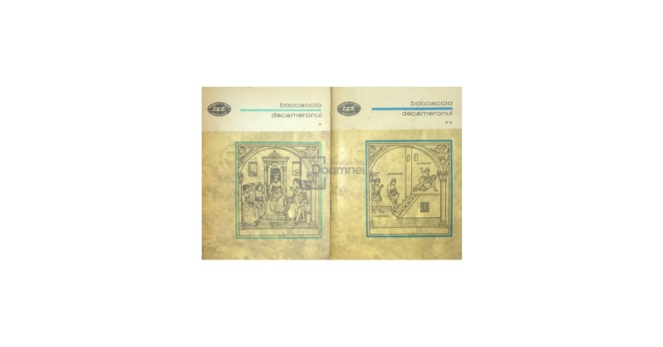 Giovanni Boccaccio - Decameronul, 2 vol. (editia 1966) | Okazii.ro