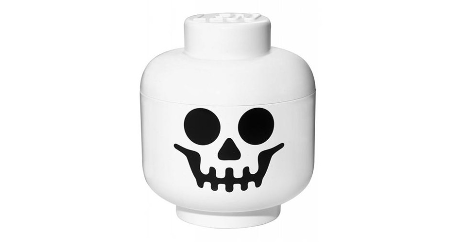 Cutie depozitare L cap minifigurina LEGO schelet | arhiva Okazii.ro