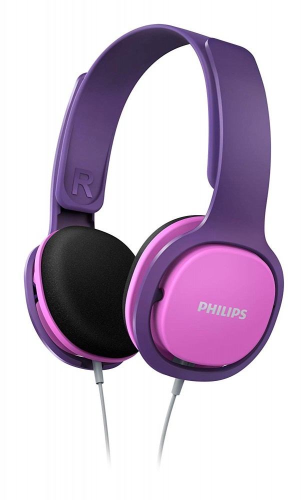 Casti audio pentru copii Philips SHK2000PK/00,ergonomic, izolare fonica ...