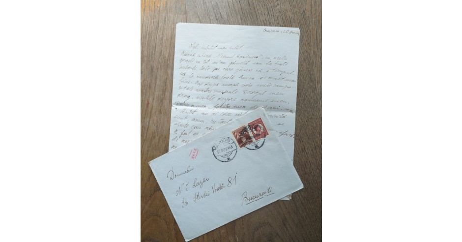 COCA FARAGO (scriitoare Craiova) Scrisoare catre logodnic, 1933 ...