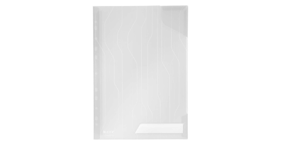 Set 3 Mape CombiFile Hard Back din Plastic Leitz, 20 Coli, Transparente ...