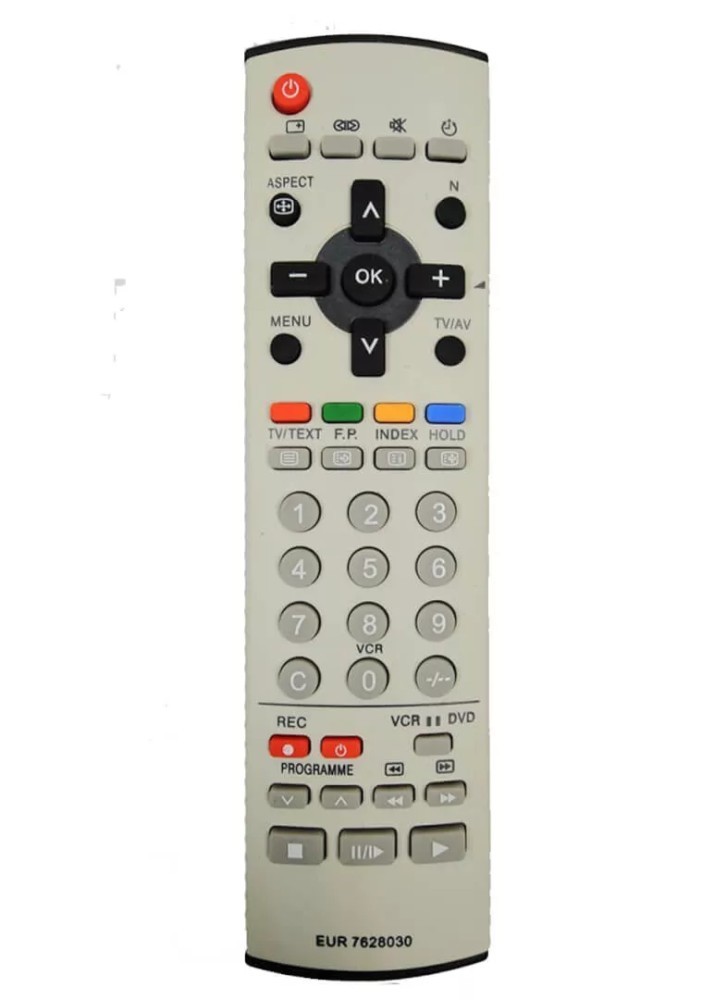 Telecomanda TV Panasonic EUR7628030, Compatibila TV, Decodor TV, TV Box ...