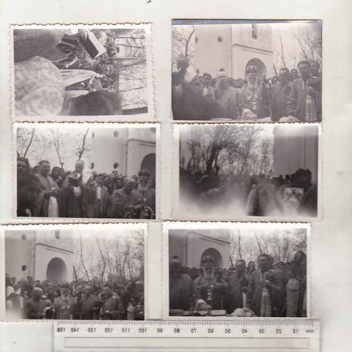 Bnk foto - 6 poze sfintire biserica Costieni 1956 - episcopul Antim ...