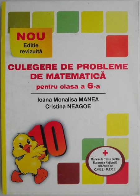 Culegere de probleme de matematica pentru clasa a 6-a – Ioana Monalisa ...
