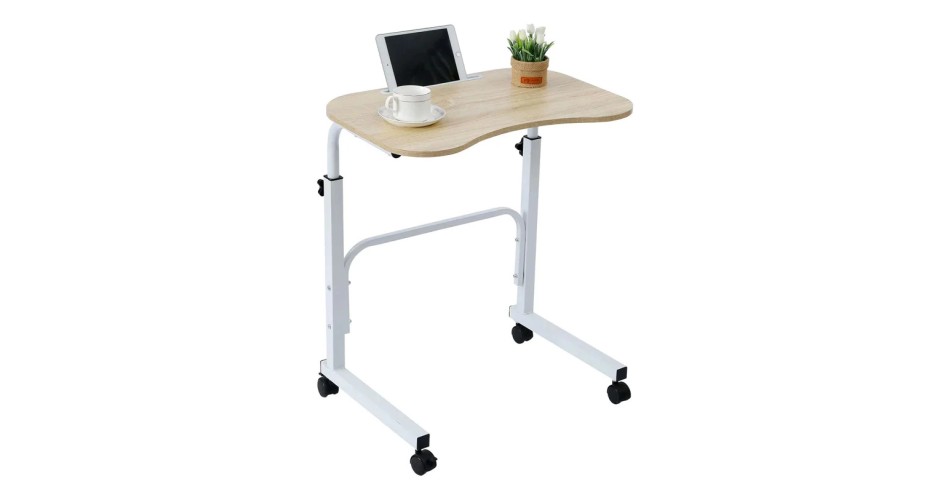 Mini birou portabil Side Table, 60 x 40 cm, inaltime reglabila pana la ...