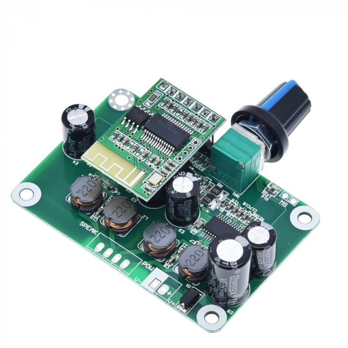 Modul 12V-24V Bluetooth 4.2 TPA3110 30w+30W Digital Stereo Audio, 0-40W ...