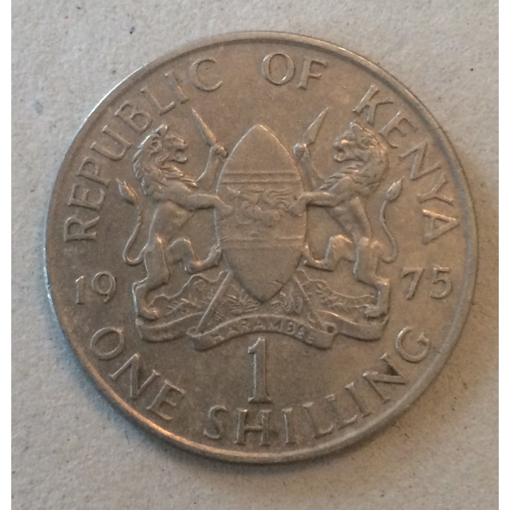 Kenya one shilling 1975, Africa | Okazii.ro