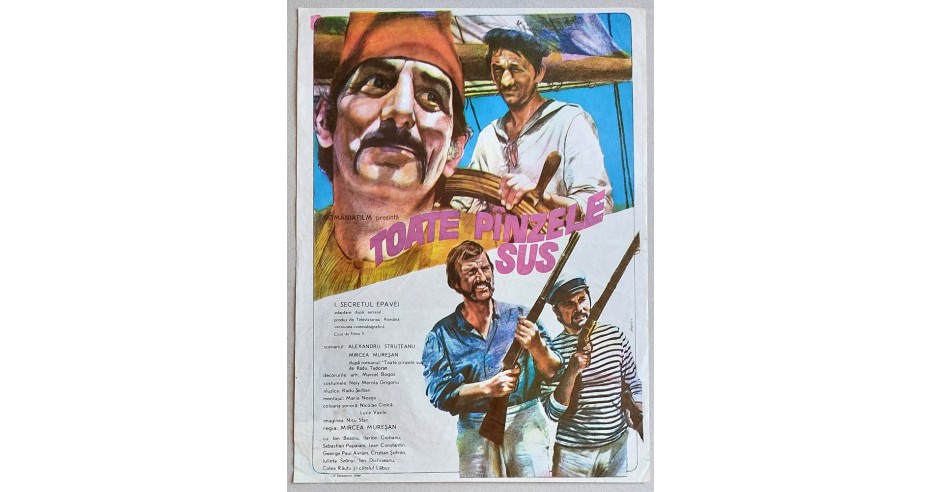 Toate panzele sus (Secretul epavei) - Afis film romanesc cinema ...