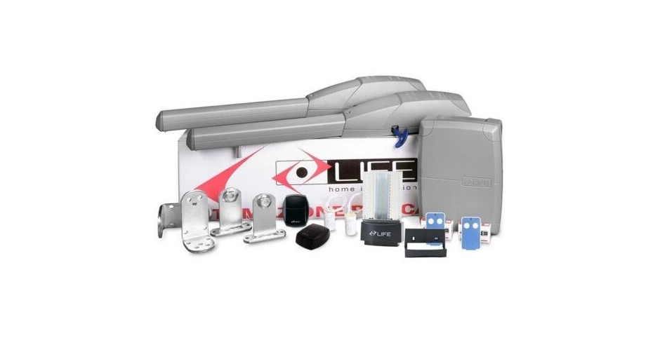 Kit automatizare poarta batanta 2x3 Metri Life Optimo 3 Skyline ...