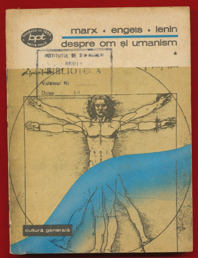 "Despre om si umanism" - Marx Engels Lenin - vol. 1 si 2 - Editura ...