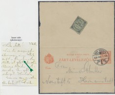 Posta locala Paltinis Hohe Rinne timbru local de 5h din 1906 circulat ...