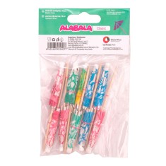 Scobitori Tip Umbreluta, Lungime 100 mm, 10 Buc/Set, Diverse Culori ...