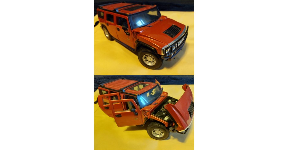 Macheta auto Hummer H2, 1:18, Reddish, metalica (Maisto) | arhiva Okazii.ro