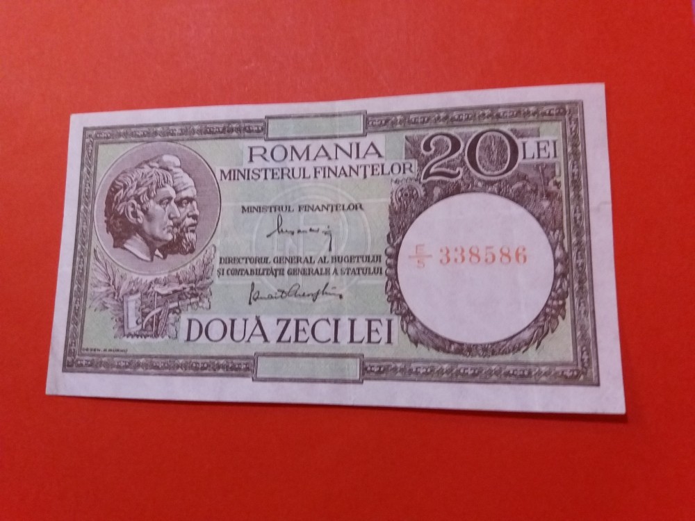 BANCNOTE ROMANESTI 20LEI 1947 | arhiva Okazii.ro