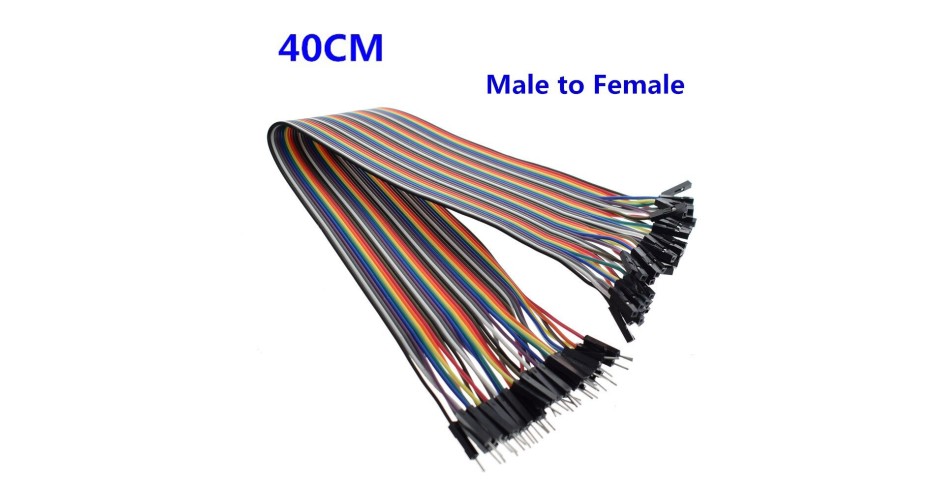 10 cabluri (40cm) dupont MAMA-TATA female-male Arduino cablu breadboard ...