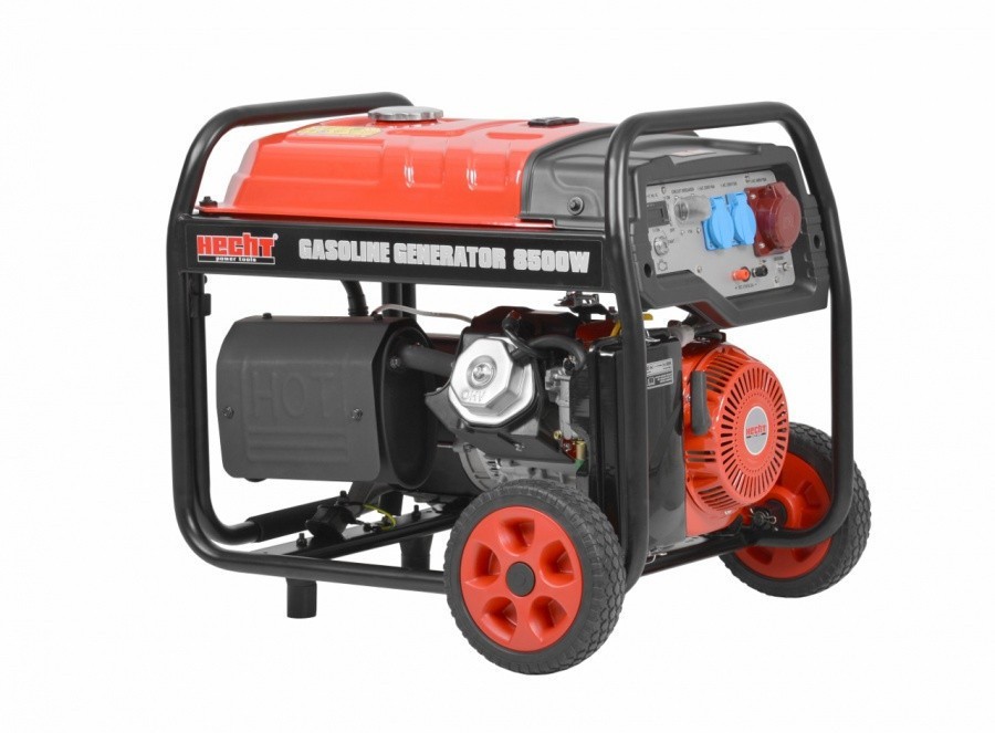 Generator de curent trifazic si monofazic, 8.5 kW, 12 CP, Hecht Cehia ...