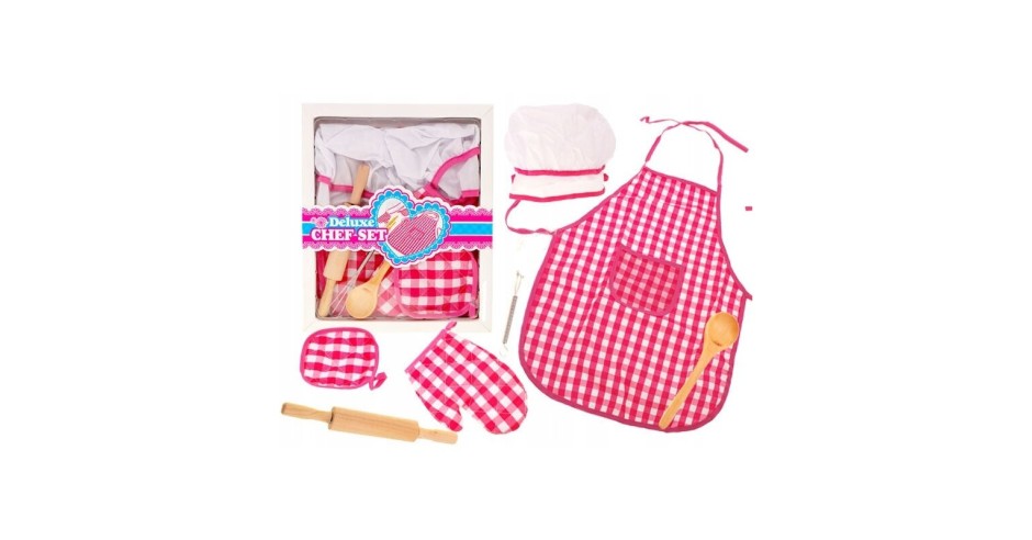 Set de bucatarie Malplay Sort si boneta pentru fete cu accesorii ...