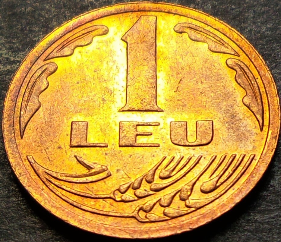 Moneda 1 LEU - ROMANIA, anul 1992 * cod 1116 A = UNC | arhiva Okazii.ro
