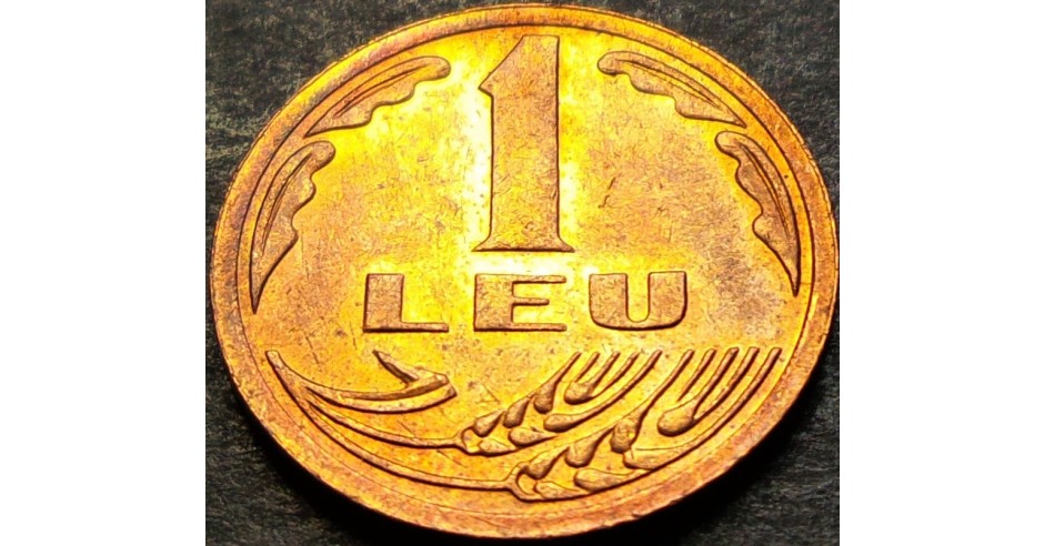 Moneda 1 LEU - ROMANIA, anul 1992 * cod 1116 A = UNC | arhiva Okazii.ro