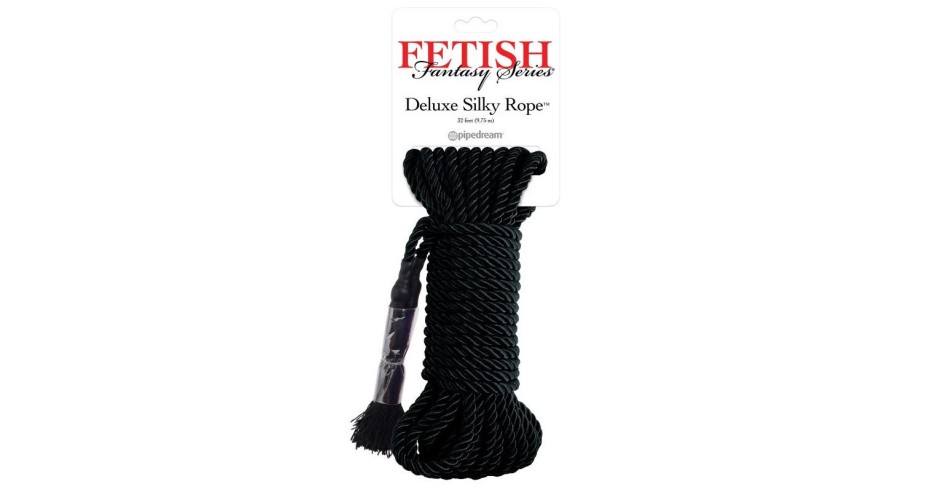 10 Metri Sfoara Matase Neagra Bondage | arhiva Okazii.ro