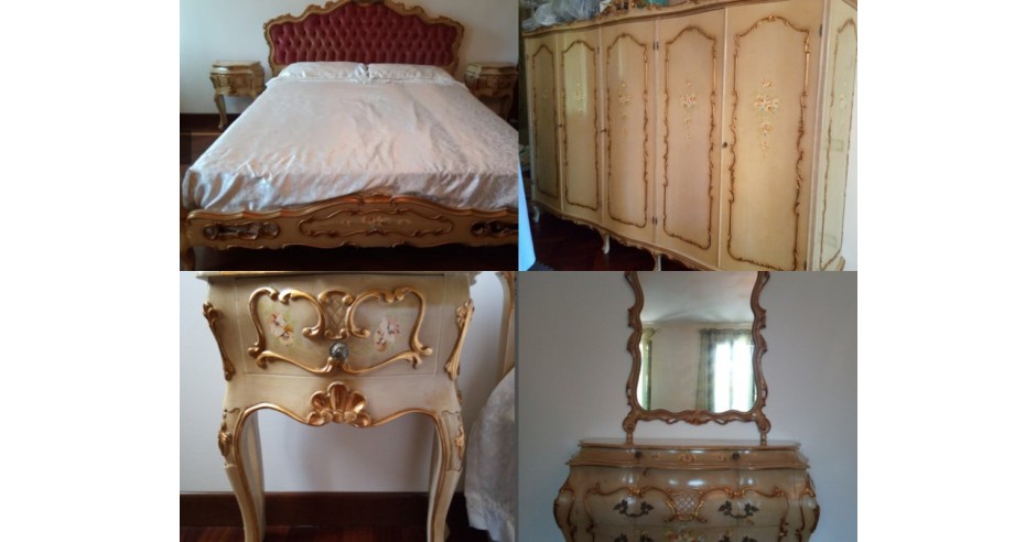 dormitor baroc venetian/Ludovic/rococo,mobila antica/vintage, | arhiva ...
