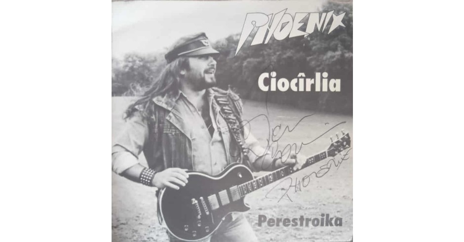 Disc vinil, LP. CIOCARLIA. PERESTROIKA (CU AUTOGRAFUL LUI NICU COVACI ...