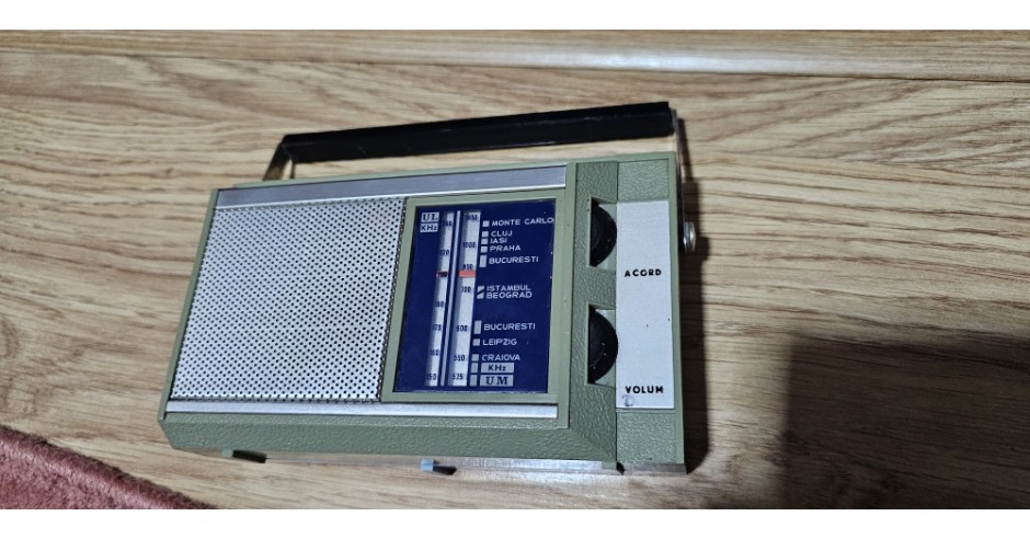 Radio Pescăruș 7 Tranzistoare, Electronică, Stare Foarte Bună ...
