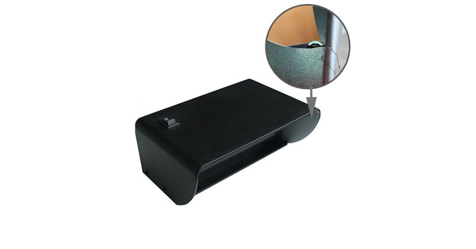 Tester profesional de bancnote cu lampa UV 4W, RESIGILAT | arhiva Okazii.ro