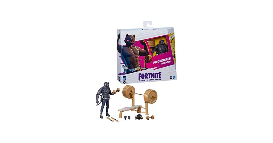 Fortnite Victory Royale Series Deluxe Action Figure 2022 Meowscles ...