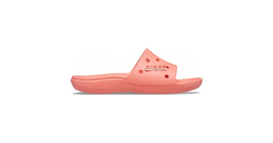 Papuci Classic Crocs Slide Iconic Crocs Comfort Roz - Fresco | arhiva ...