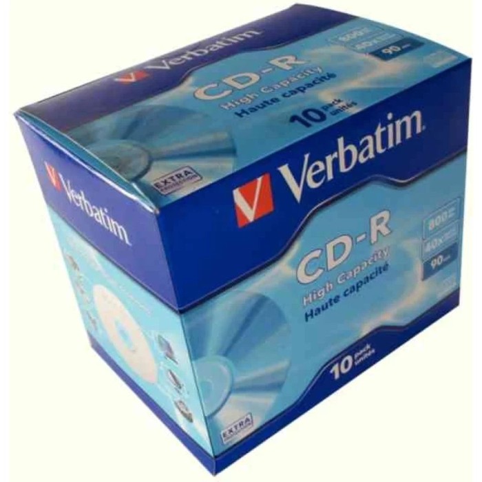 CD-R VERBATIM 800MB 90min viteza 40x carcasa 43428 | Okazii.ro