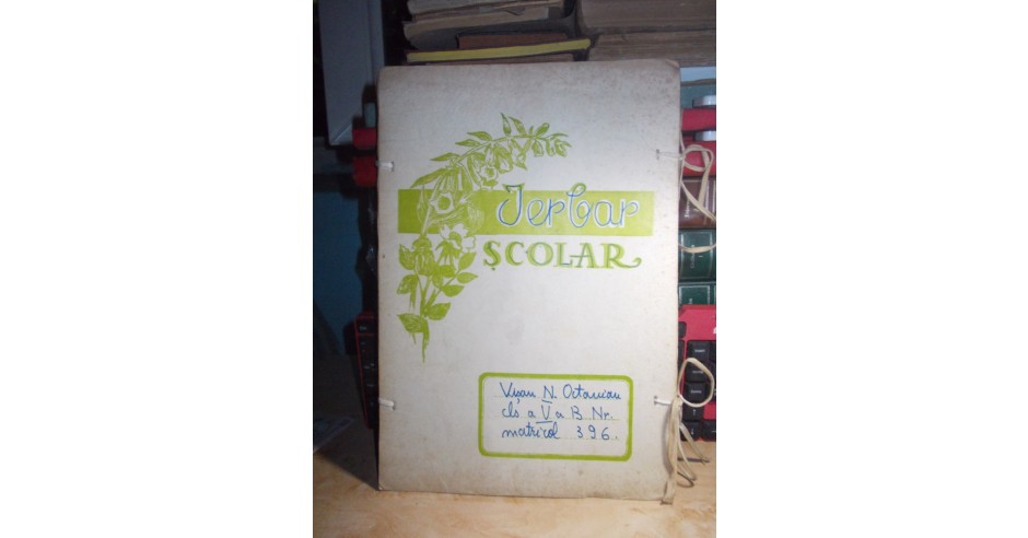 IERBAR SCOLAR ( CU PLANTE ) , PERIOADA COMUNISTA | Okazii.ro