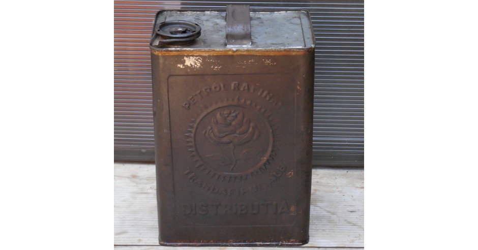 LICITATIE - BIDON FOARTE RAR - PETROL RAFINAT - TRANDAFIRUL ALB ...