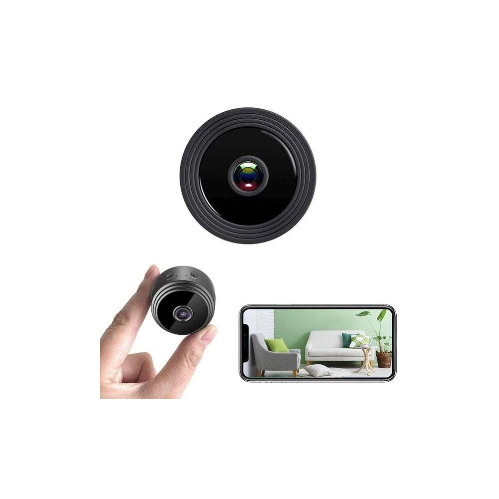 Mini Camera de supraveghere Ip,A9 WiFi 1080P Full HD Night Vision ...