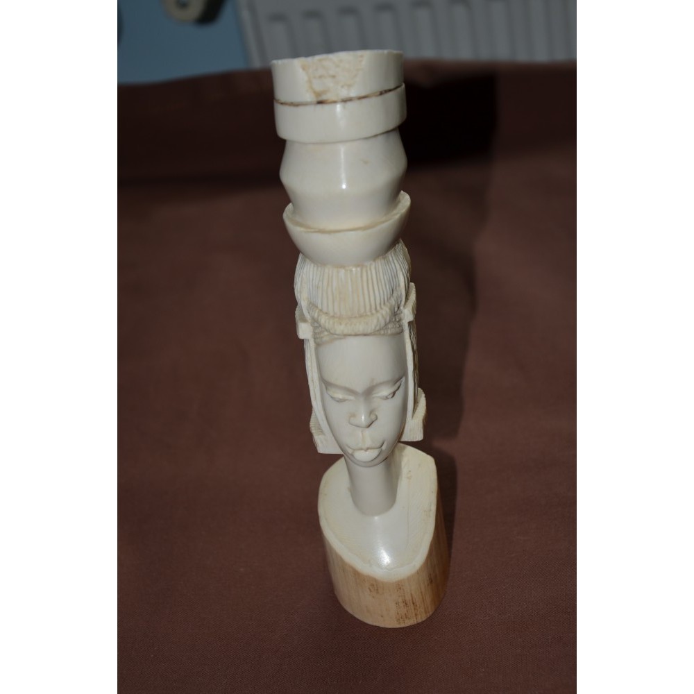 Statueta fildes 368 grame / Sculptura fildes elefant Mozambic | arhiva ...