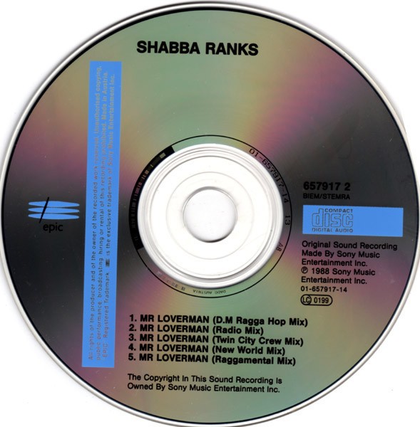 Shabba Ranks - Mr. Loverman CD Maxi Single Comanda minima 100 lei | Okazii.ro