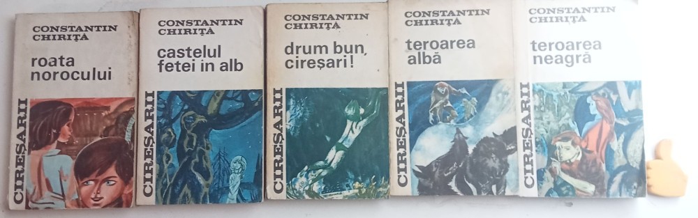 Ciresarii 5 volume serie completa Constantin Chirita harti vol 1 ...