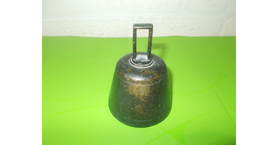 Vechi CLOPOT din BRONZ cu doua bile , acustica deosebita , patina ...