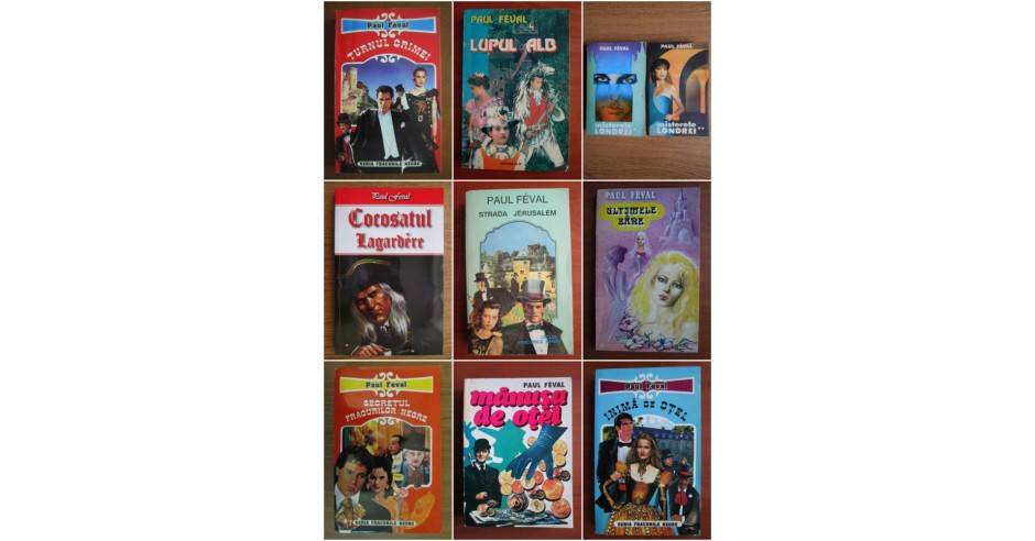 Pachet 20 de carti PAUL FEVAL - serie autor - Capa si spada - colectie ...