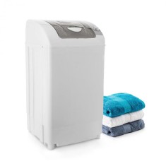 OneConcept Top Spin Family, storcator de rufe, 3.8 kg, timer, alb ...