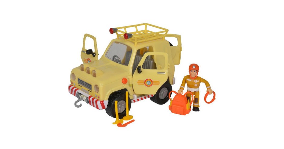 Masina Fireman Sam Jeep 4 x 4 Simba cu Figurina si Accesorii | arhiva ...
