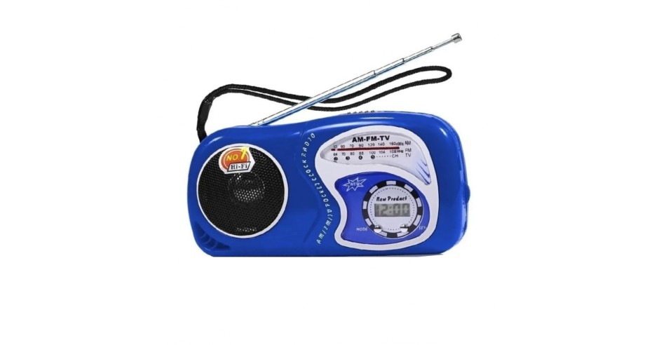 Radio FM AM ceas baterii portabil mufa casti | arhiva Okazii.ro