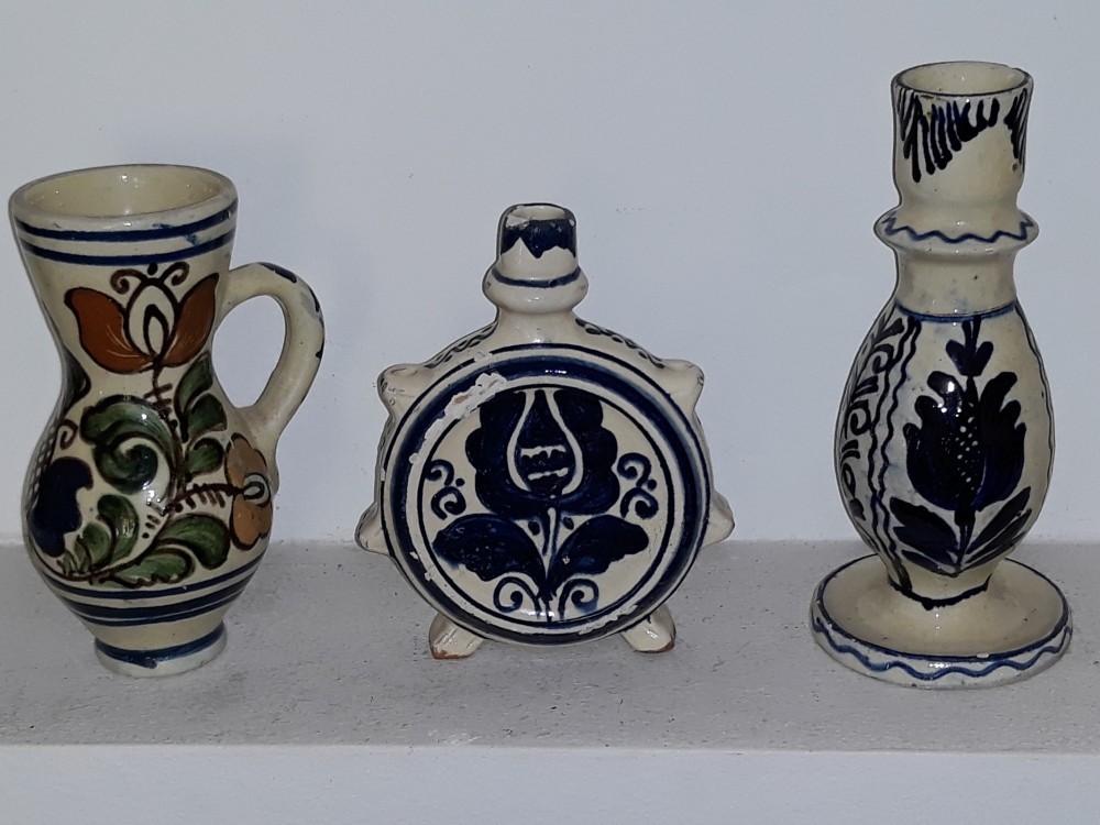 OBIECTE DECORATIVE CERAMICA - LUT - LOT DE 3 BUCATI | arhiva Okazii.ro