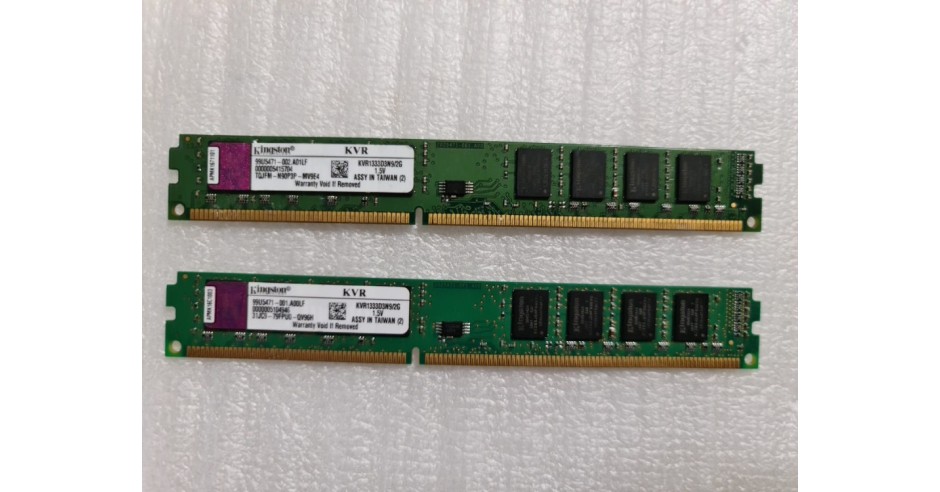 Memorie RAM desktop Kingston 2GB , DDR3, 1333MHz, CL9 ValueRam - poze ...