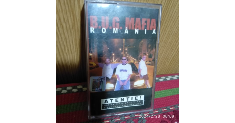 -Y- CASETA HIP HOP BUG MAFIA - ROMANIA ORIGINALA EXCELENTA ! | arhiva ...